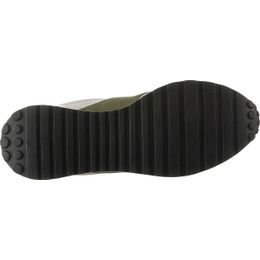 Heine Damen Sneaker, Braun, Gr. 36, Sneakers & Schn&uuml;rer, Material: Rindsleder