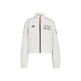 adidas Performance Sportjacke Damen Gr&ouml;&szlig;e M schwarz / silber / wei&szlig;