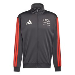 adidas Sportswear Sportsweatjacke 'AU DNA TT' Herren Gr&ouml;&szlig;e XXL graphit / rot / wei&szlig;