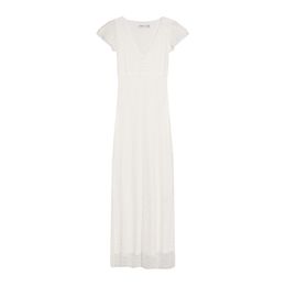 Bershka Kleid Damen Gr&ouml;&szlig;e 34 ecru Sommerkleid