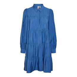 Y.A.S YAS Kleid 'PALA' Damen Gr&ouml;&szlig;e 34 blau Winterkleid