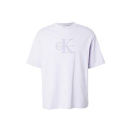 Calvin Klein Jeans T-Shirt Herren Gr&ouml;&szlig;e M flieder / pastelllila