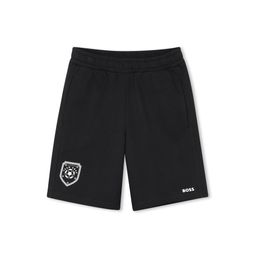 BOSS Shorts Jungen Gr&ouml;&szlig;e 116 schwarz / wei&szlig;