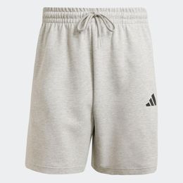 adidas Sportswear Sportshorts Herren Gr&ouml;&szlig;e M hellgrau / schwarz