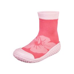 Playshoes Badeschuh 'Hawaii' M&auml;dchen Gr&ouml;&szlig;e 22/23 koralle / rosa