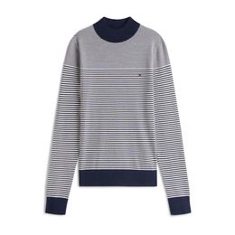 Tommy Hilfiger Pullover Damen Gr&ouml;&szlig;e M navy / wei&szlig;