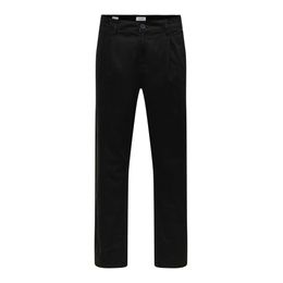 Only & Sons Only & Sons Hose 'ONSBOLOGNA' Herren Gr&ouml;&szlig;e 48 schwarz