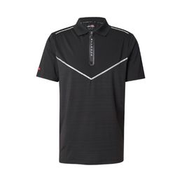 Ellesse Poloshirt 'Fresci' Herren Gr&ouml;&szlig;e XL anthrazit / hellgrau / rot / schwarz