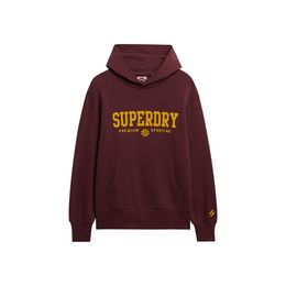 Superdry & Co Sweatshirt 'Code' Herren Gr&ouml;&szlig;e S orange / weinrot