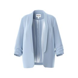 Pieces Curve Blazer 'PCBOSS' Damen Gr&ouml;&szlig;e 46 pastellblau