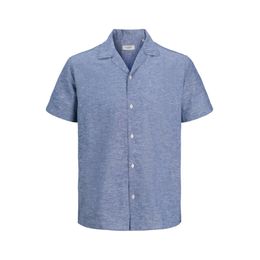 Jj Rebel Hemd 'JREBMOSS SUNNY RESORT' Herren Gr&ouml;&szlig;e L blue denim