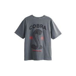 next T-Shirt Herren Gr&ouml;&szlig;e S grau / rot
