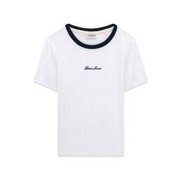 Guess Jeans T-Shirt Damen Gr&ouml;&szlig;e S schwarz / wei&szlig;