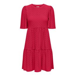 Jacqueline de Yong JDY Kleid 'CARLA CATHINKA' Damen Gr&ouml;&szlig;e 44 dunkelrot Winterkleid