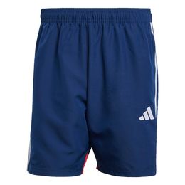 adidas Performance Sportshorts 'Tiro 25 Essentials' Herren Gr&ouml;&szlig;e L dunkelblau / knallrot / wei&szlig;