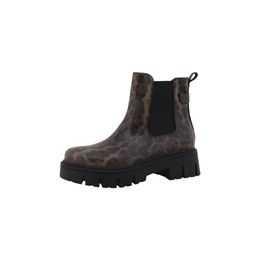 Tom Tailor Chelsea Boots Damen Gr&ouml;&szlig;e 41 braun / schwarz Winterschuhe