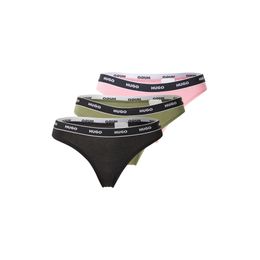 Hugo String Damen Gr&ouml;&szlig;e M oliv / rosa / schwarz / wei&szlig;