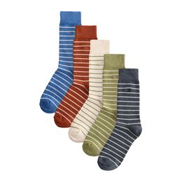 next Socken Herren Gr&ouml;&szlig;e 43/45 navy / royalblau / gr&uuml;n / rostrot / wollwei&szlig;