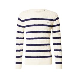 Gant Pullover Herren Gr&ouml;&szlig;e M creme / marine