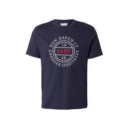 Gant T-Shirt Herren Gr&ouml;&szlig;e L navy / rot / wei&szlig;