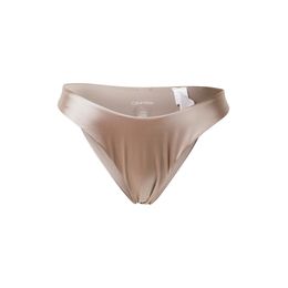 Calvin Klein Swimwear Bikinihose Damen Gr&ouml;&szlig;e L hellbraun