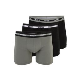 Hugo Boxershorts 'PLANET' Herren Gr&ouml;&szlig;e S grau / schwarz / wei&szlig;
