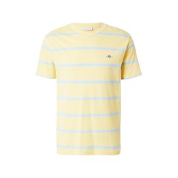 Gant T-Shirt Herren Gr&ouml;&szlig;e M hellblau / pastellgelb