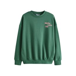 next Sweatshirt Damen Gr&ouml;&szlig;e M gr&uuml;n / pink