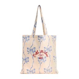 Cath Kidston Shopper Damen Gr&ouml;&szlig;e One Size ecru / blau / dunkelrot