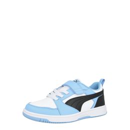 Puma Sneaker 'Rebound V6' Jungen Gr&ouml;&szlig;e 31 nachtblau / hellblau / wei&szlig;