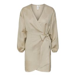 Y.A.S YAS Kleid 'Heat' Damen Gr&ouml;&szlig;e 40 dunkelbeige Winterkleid