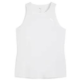 Trainingsshirt Puma "RUN CLOUDSPUN Lauftanktop Damen", Damen, Gr. M, wei&szlig;, Obermaterial: 6% Elasthan, 94% Polyester, Rundhals, Shirts