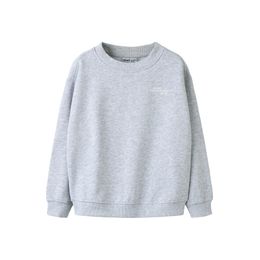 name it Sweatshirt 'NKFShaney' M&auml;dchen Gr&ouml;&szlig;e 116 graumeliert