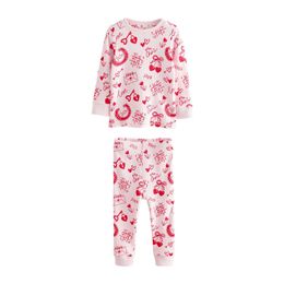 next Pyjama M&auml;dchen Gr&ouml;&szlig;e 80 rot / wei&szlig;