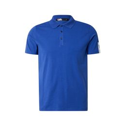 K by KARL LAGERFELD Karl Lagerfeld Poloshirt Herren Gr&ouml;&szlig;e S royalblau / wei&szlig;