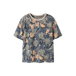 name it T-Shirt 'NKMVALTHER' M&auml;dchen Gr&ouml;&szlig;e 146/152 grau / basaltgrau / hellgrau / apricot