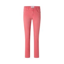 Angels Damen Straight-Jeans "CICI", orange, Gr. 48, Web, Obermaterial: 89% Baumwolle, 8% Polyester, 3% Elasthan, Jeans, in Slim Fit-Passform
