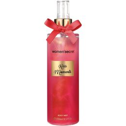 women'secret WOMEN'SECRET Damen K&ouml;rperspray "Body Mist - Kiss Moments", rot, Parf&uuml;ms, mit sorgf&auml;ltig ausgew&auml;hlter Komposition