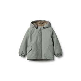 Wheat Jungen Winterjacke "Wheat Jacket Emil"thunder sky, Gr. 80, unifarben, 100% Polyester, Jacken, winddicht