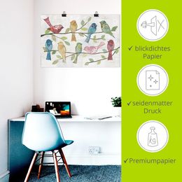 Wandbild Artland, B:120cm H:80cmfarbe bild(er): farbig, Papier, Wohnzimmer, Bilder, "Catching Up VI", als Alubild, Leinwandbild, Poster,