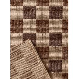 Teppich HEINE HOME, B:170cm H:15mm L:230cm, beige, Jute, Schurwolle, Sisal, Wohnzimmer, Teppiche