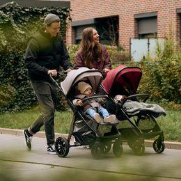 Kinderkraft Kinder Kinder-Buggy "Grande 2"moonlight schwarz, Kinderwagen