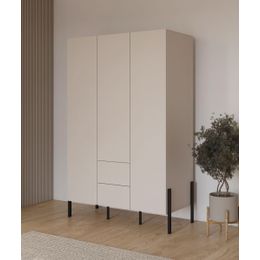 Kleiderschrank OTTO HOME, B:135cm H:210cm T:59,5cmkaschmir, FSC-zertifizierter Holzwerkstoff, Melamin, Metall, Jugendzimmer, Schr&auml;nke, "Jukon,
