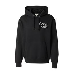Calvin Klein Sweatshirt Herren Gr&ouml;&szlig;e S schwarz / wei&szlig;
