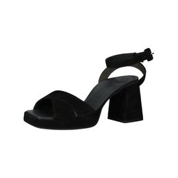Paul Green Damen Riemchensandale "Paul Green Sandalen Leder", Gr. 36schwarz, Leder, Schuhe