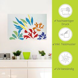 Wandbild Artland, B:90cm H:60cm, bunt, Vinyl, Wohnzimmer, Bilder, "Acanthes Nr.30.", als Alubild, Leinwandbild, Poster, Wandaufkleber in verschied.
