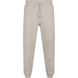 DROPSIZE Herren Jogginghose "Dropsize Herren Embo V2 Jogger"pumicestone, Gr. XS, 70% Baumwolle, 30% Polyester, Hosen