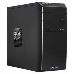 Captiva Business-PC "Power Starter R98-535", Microsoft Windows 11 Home (64 Bit), 8 GB RAM 500 GB SSD, schwarz-wei&szlig;, Desktop-PCs