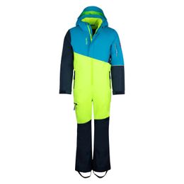 Trollkids M&auml;dchen Schneeoverall "KIDS HALLINGDAL SNOWSUIT", blau, Gr. 140, Obermaterial: 100% Polyester. Wattierung: 100% Polyester, Overalls,