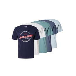 Jack & Jones Jack & Jones T-Shirt Herren Gr&ouml;&szlig;e S navy / rauchblau / hellblau / pastellgr&uuml;n / wei&szlig;
